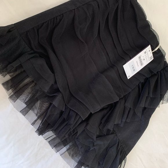 Zara | Skirts | Zara Black Mimi Skirt | Poshmark